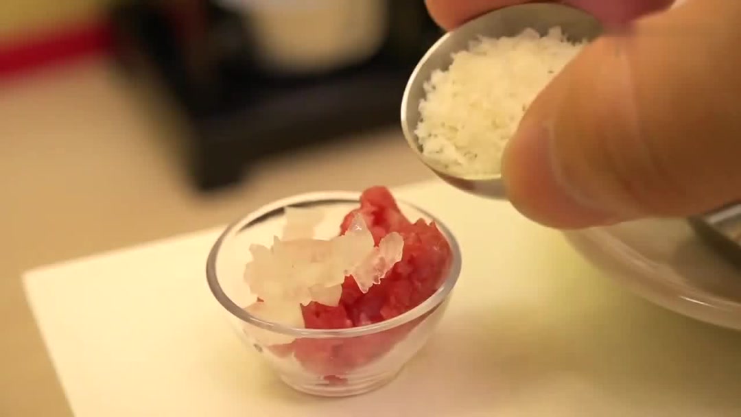 食玩,迷你厨房,奶酪汉堡包想吃吗?