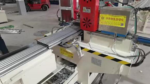 护栏货架配套全自动切管机#自动化生产线