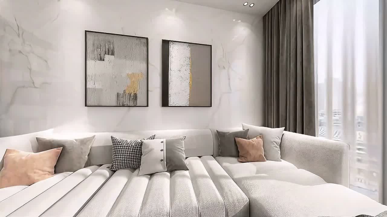 小户型现代风格,简洁又大气