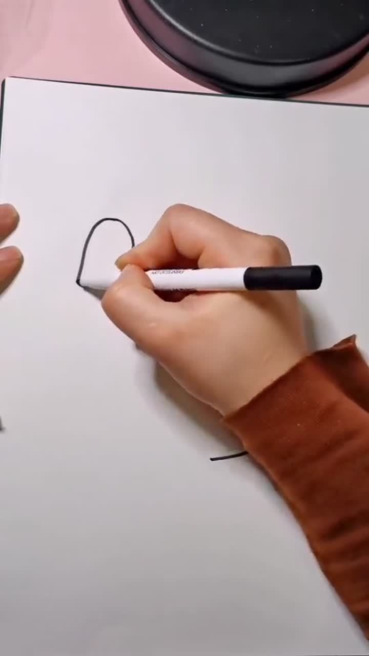 手掌画母鸡 简笔画 安利一下美好发生