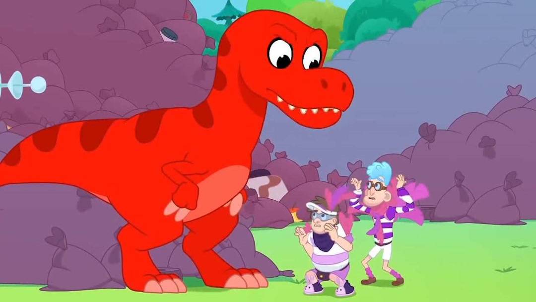 恐龙动画片大全儿童恐龙世界49