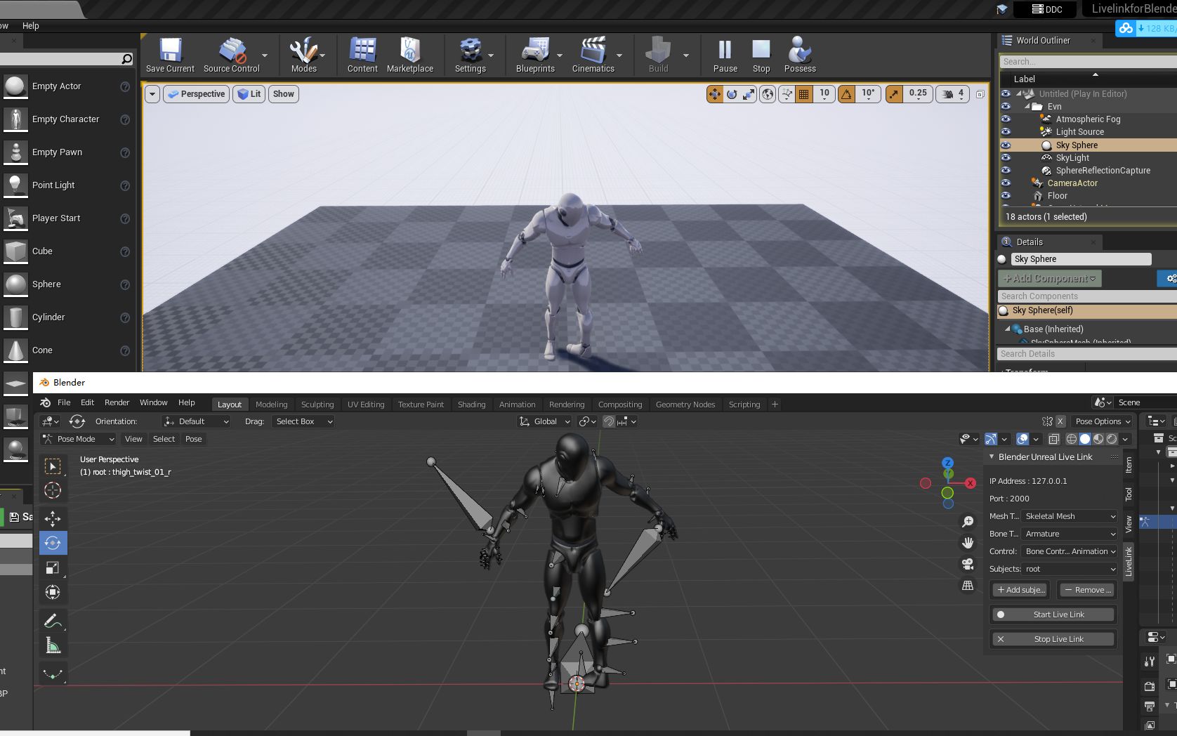 Livelink for Blender
