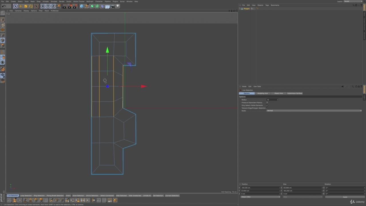 c4d建模的小提示