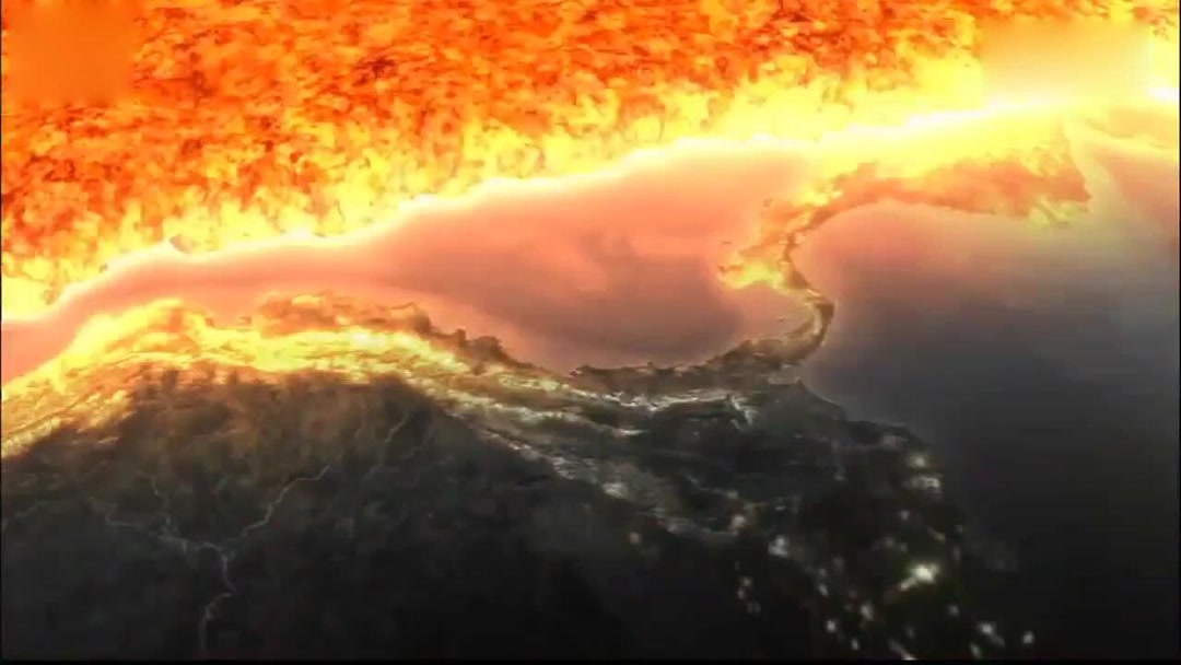 一颗500公里直径陨石撞击地球后会发生的事(1)