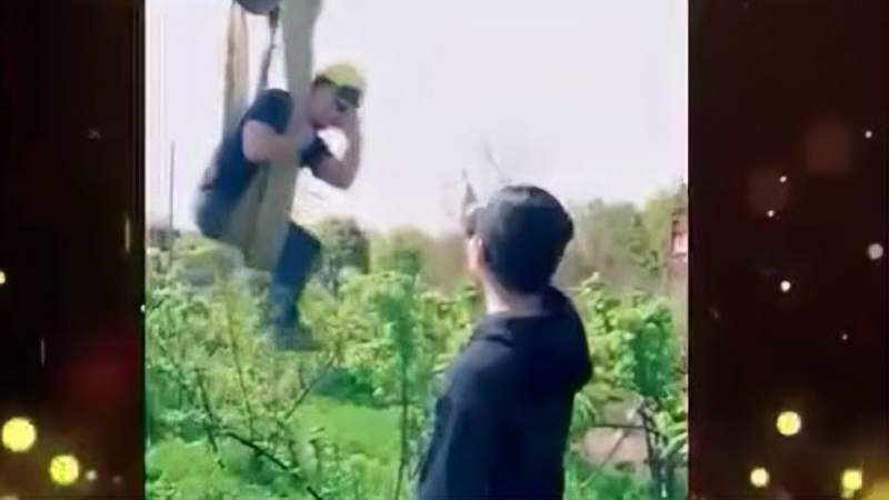 没有无人机该怎么航拍?试试这款挖掘机航拍器,这操作真是666