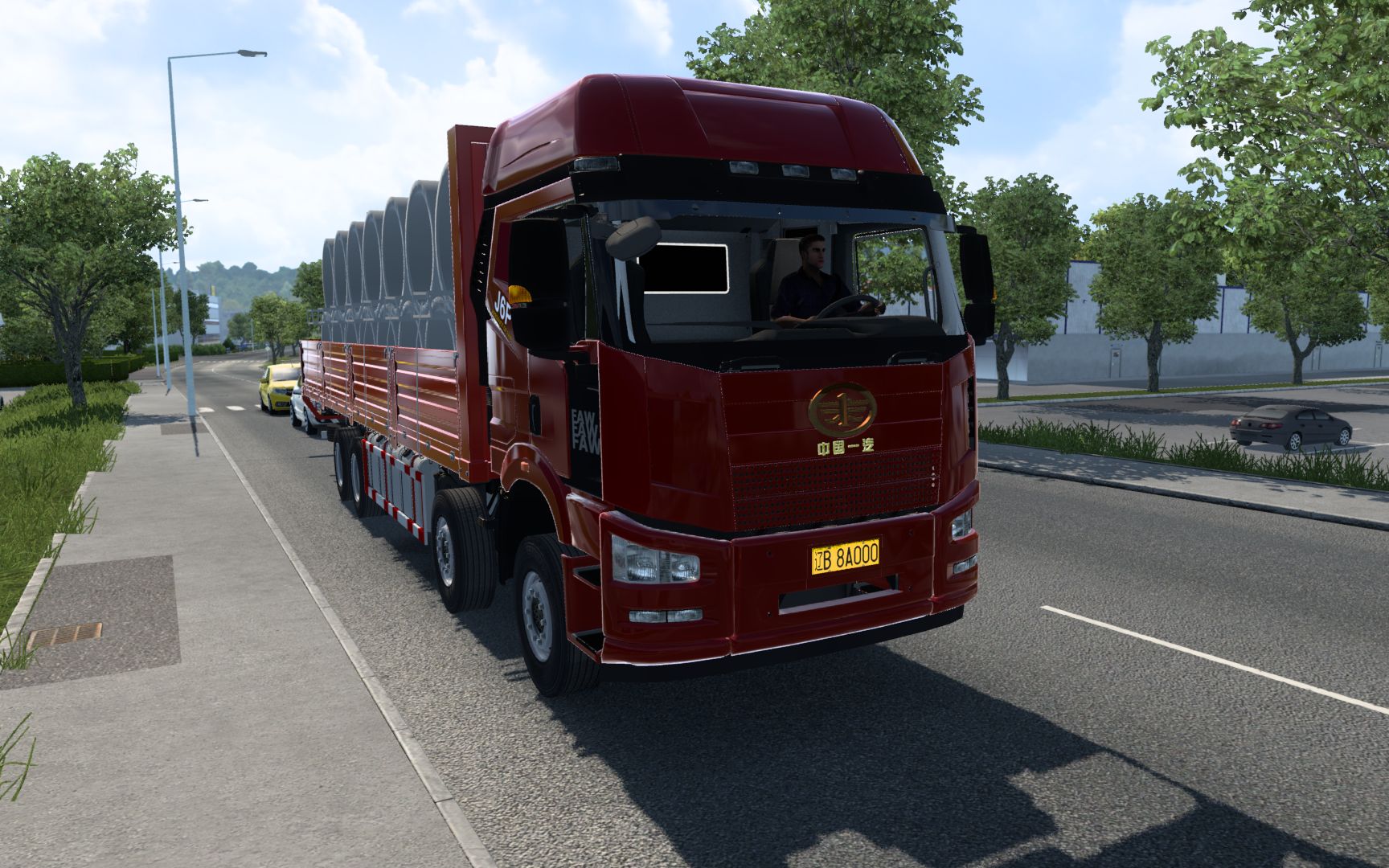 欧卡2mod:解放J6P 前四后八五一福利1.43~1.44