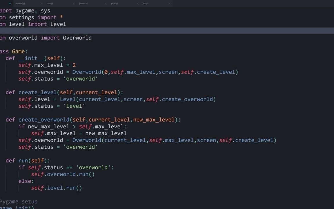 python仿超级玛丽游戏附源码5(全6集)