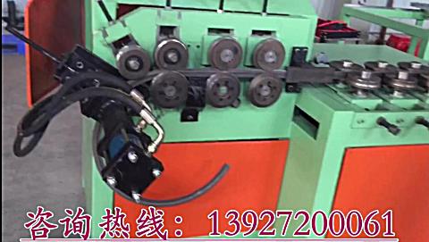 鄂程机械卡箍打圈机 钢丝铁丝卷圈机 钢筋打圆机