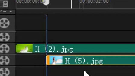 20170821海洋老师讲会声会影X9第50课实战之:图片十字旋转效果