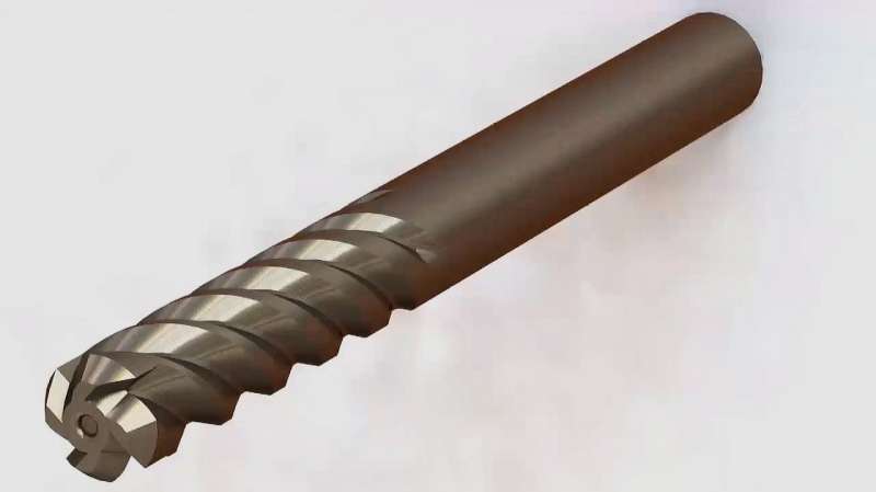 SolidWorks实例教程:合金钻头