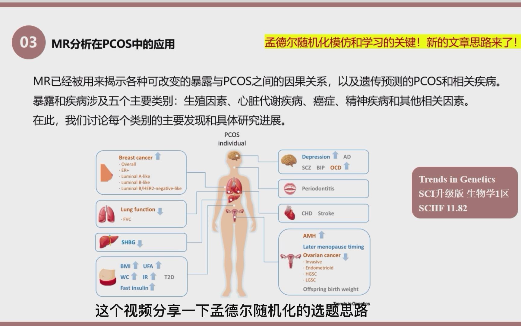 孟德尔一对一教学及科研思路启发