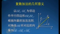 复数的运算(1)_(高中选修数学)#B7809