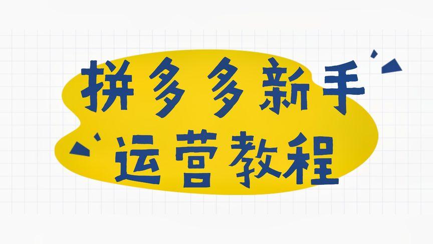 1.拼多多商品的基本分类