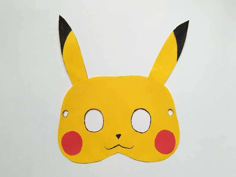儿童面具-皮卡丘