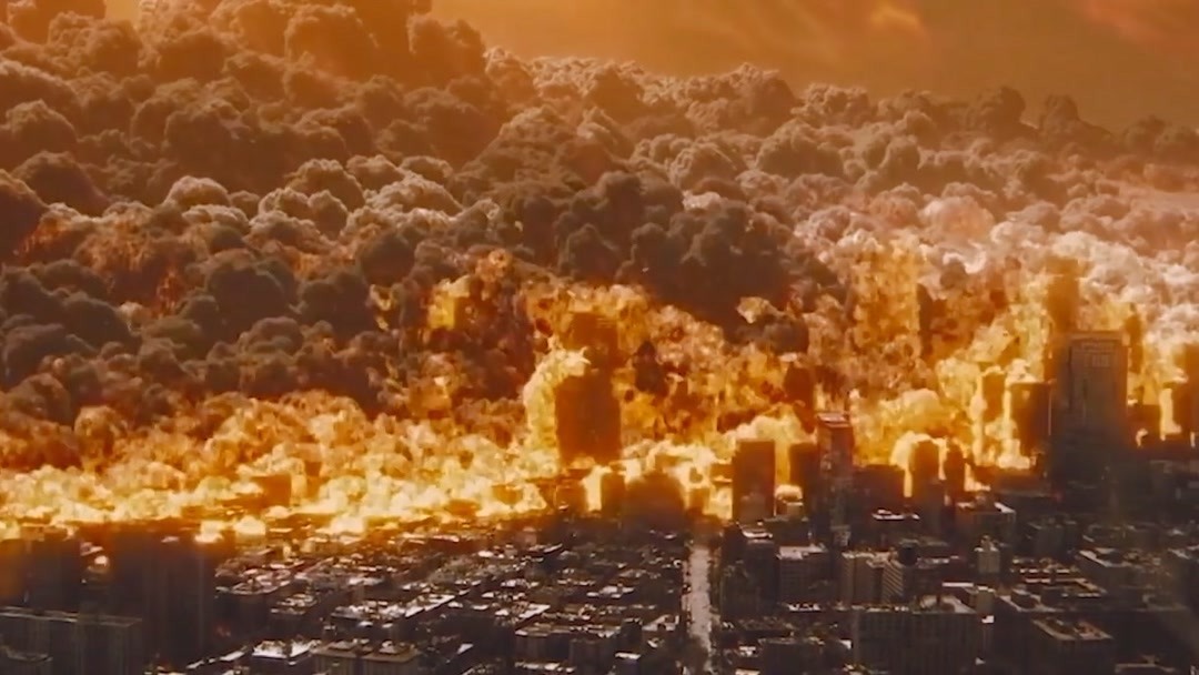 日焰喷发释放巨大能量,地球瞬间变炼狱,只有两个小孩幸免于难