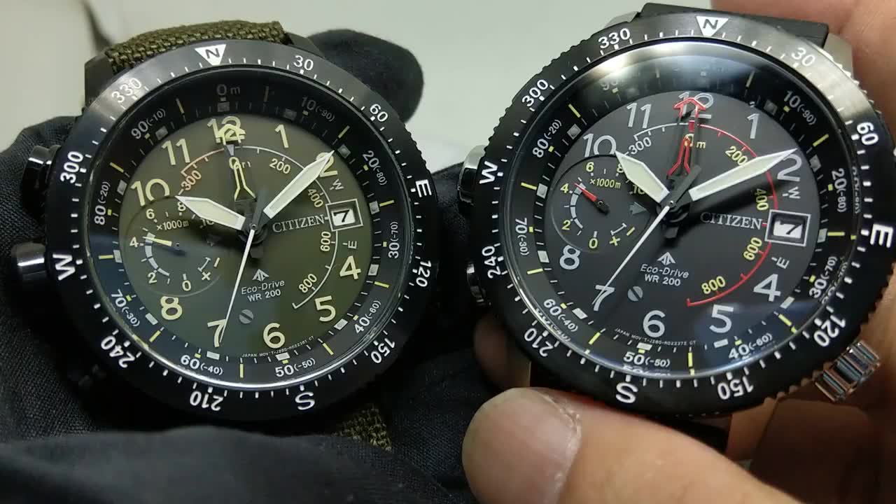 【登高望星辰】Citizen Promaster Altichron光动能登山表