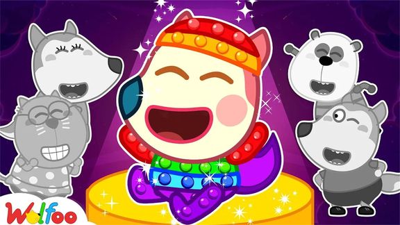 宝宝珍妮和大家玩流行POP服装的故事,她今天是最亮的仔!