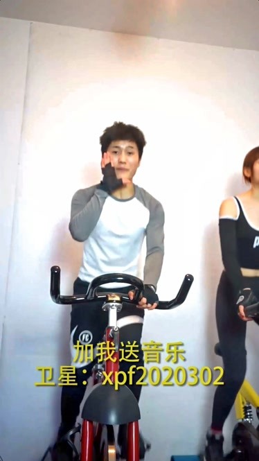 动感单车视频,你喜欢中文歌还是外文歌