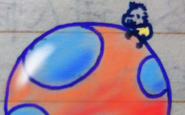 【蚂蚁】微观,小蚂蚁打瞌睡摔了一跤,口粮掉地了…捡起来蹭蹭继续吃~...