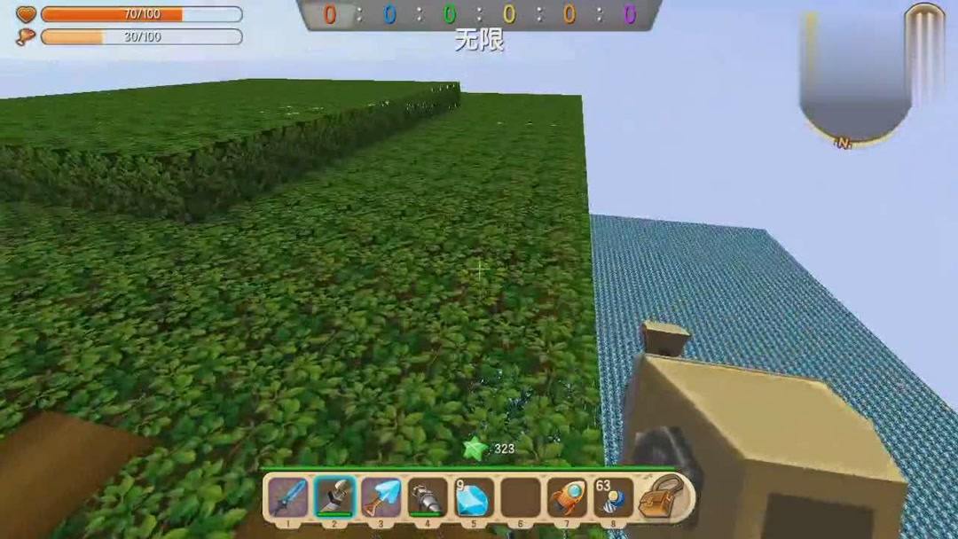 迷你世界钻石大陆星铜钻头竟有这个功能比钻头强很多