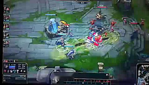 LOL一键走A宏数据 走A怪英雄联盟鼠标走A宏第二种模式效果展示