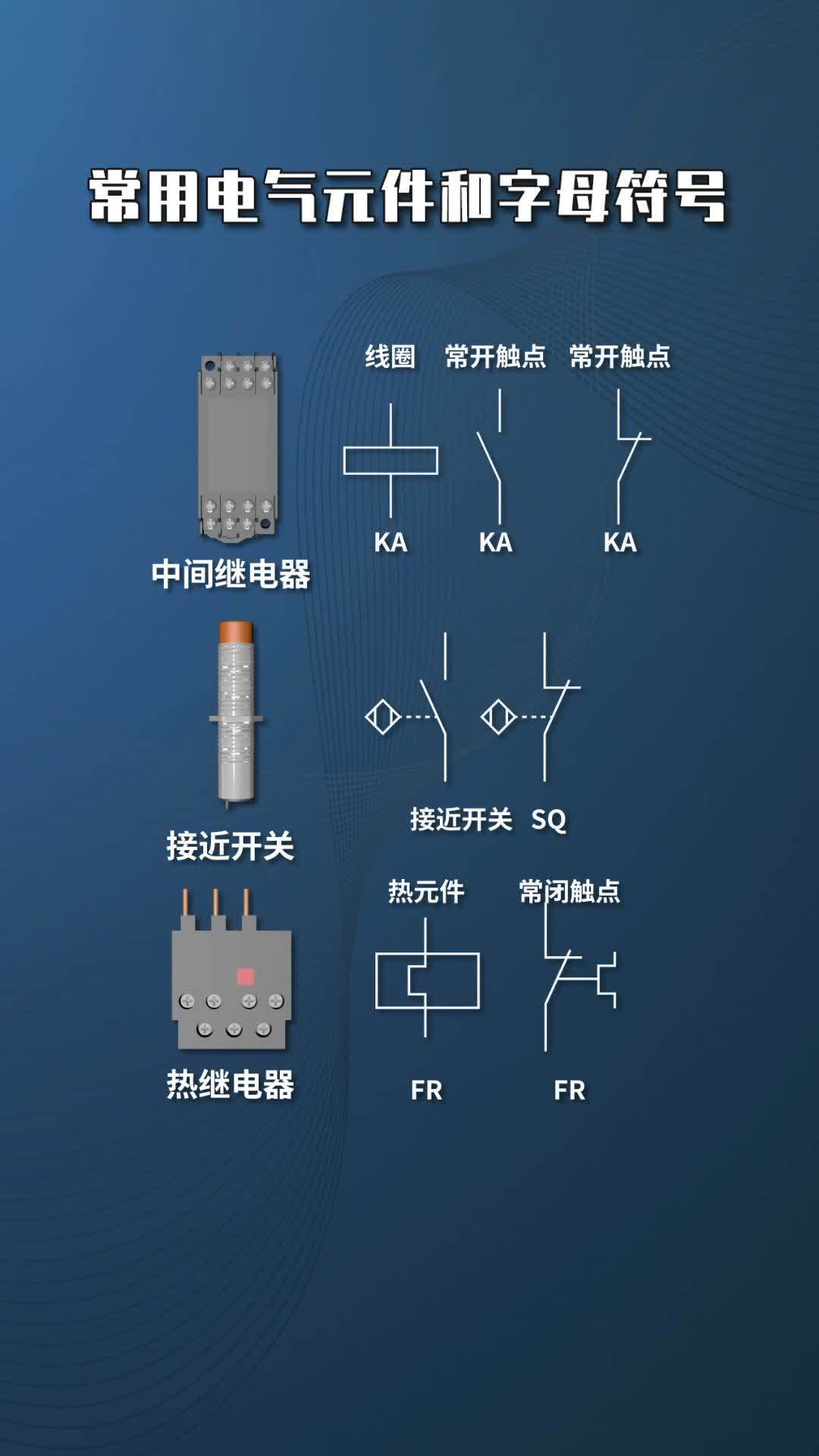 你都认识元器件和符号吗