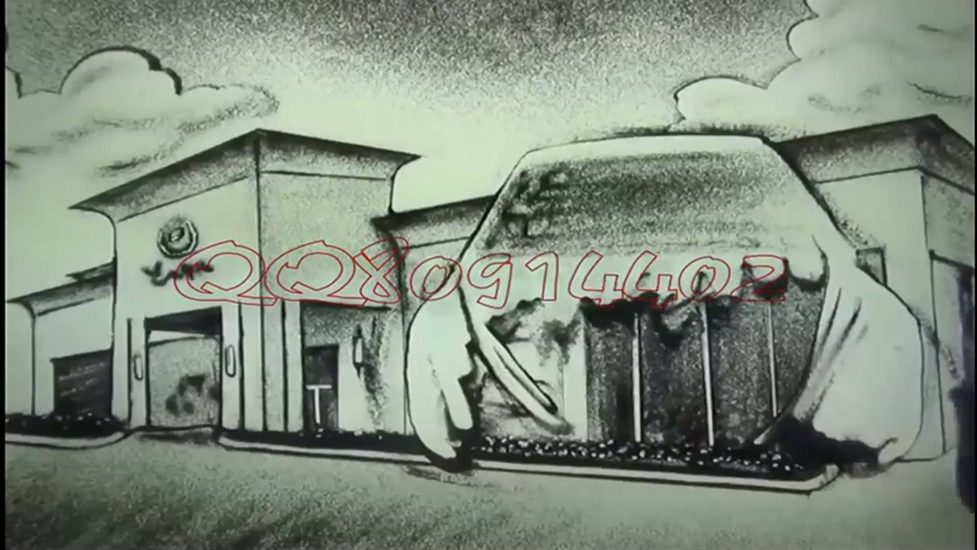 2014国际汽车博览会北京车展车模创意沙画宣传开.