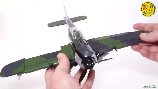 拼砌COBI积木5704 二战德国福克沃尔夫Fw-190战斗机