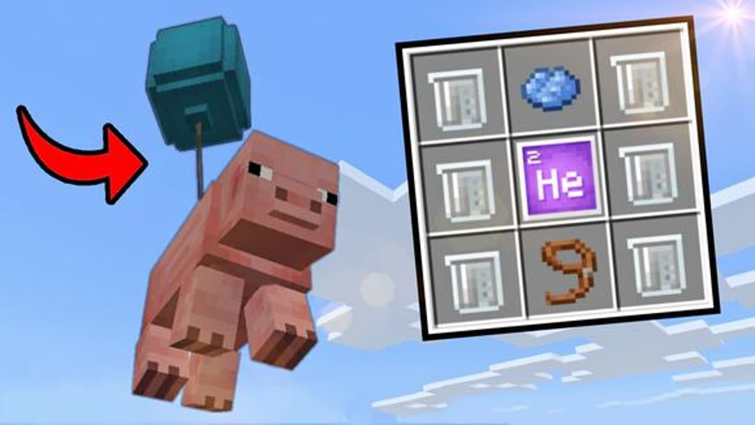 我的世界基岩版 1.14版本加入气球?教你制作小技巧!