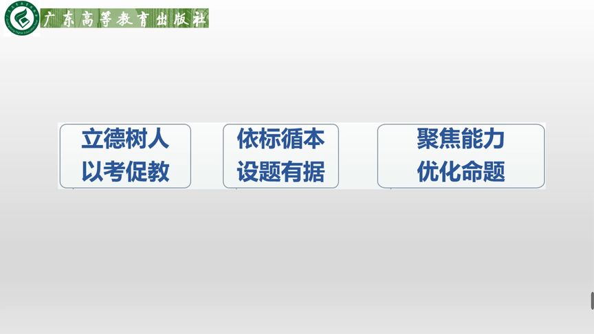 2022广东中考模拟1语文试卷讲评(命题思路及默写