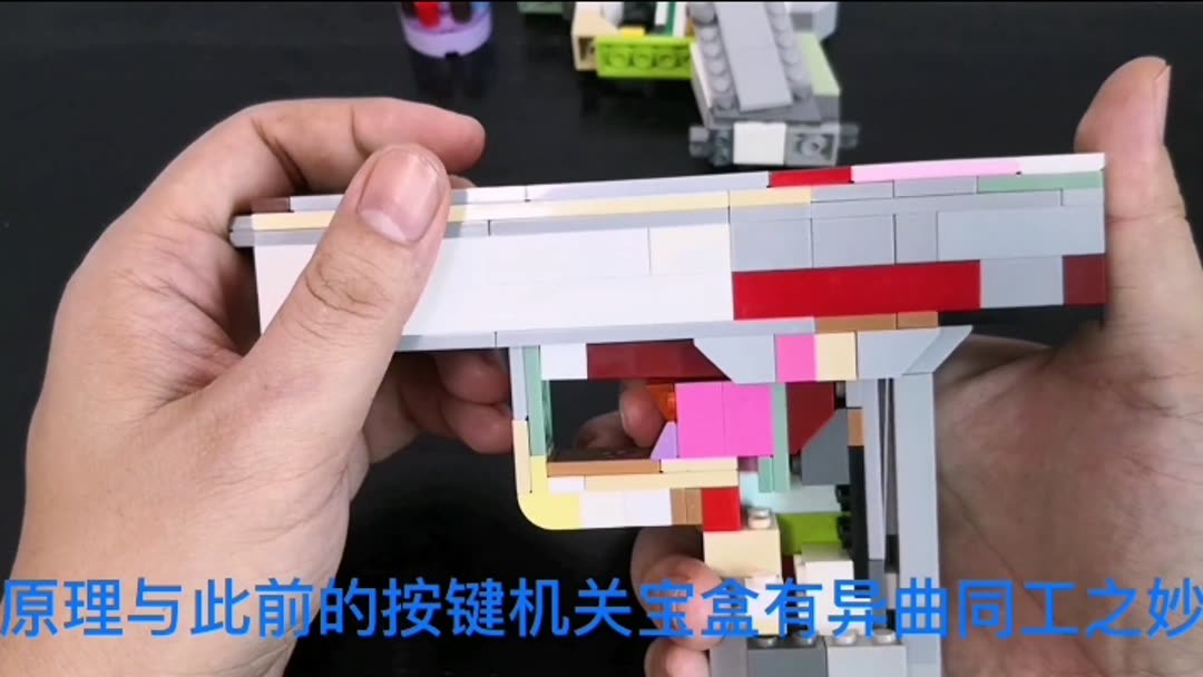 简单乐高积木拼搭乐高枪,原理展现与教程,给孩子收藏一下吧