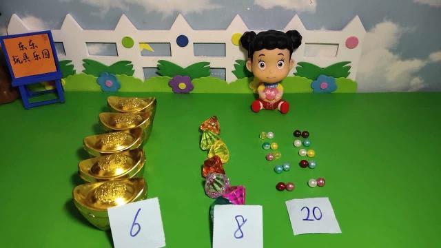 小朋友们说他们三个谁数对了呢?