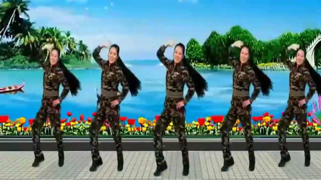 广场舞《C哩C哩》全网很火爆的C哩C哩,简单易学