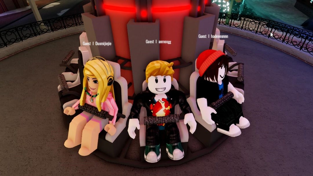 游乐场模拟器这里的过山车太好玩儿了