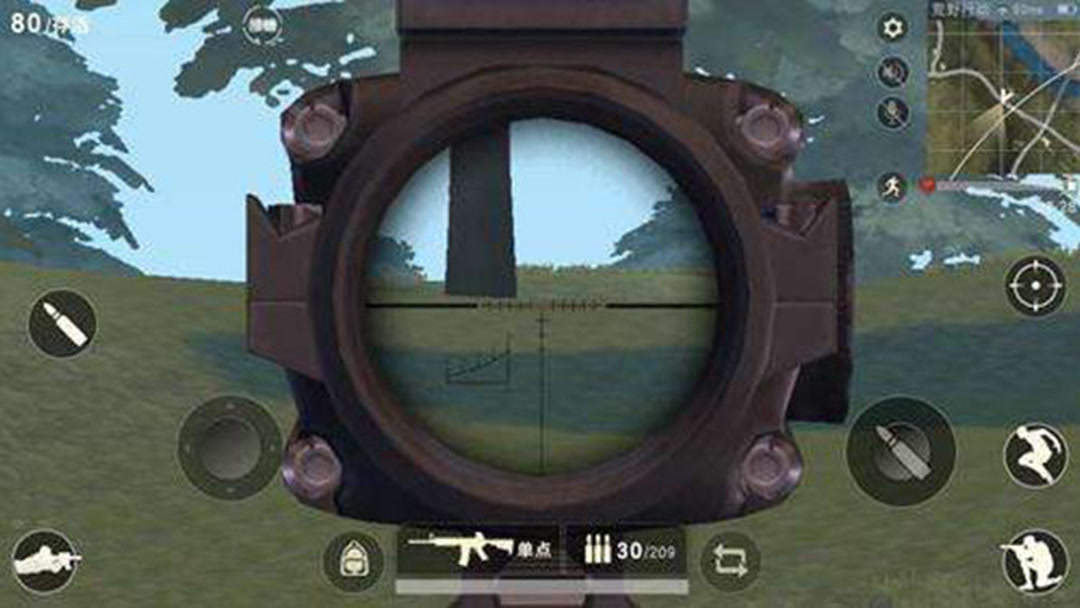 荒野行动中那些隐蔽的最佳狙击点,高手都是这样玩的