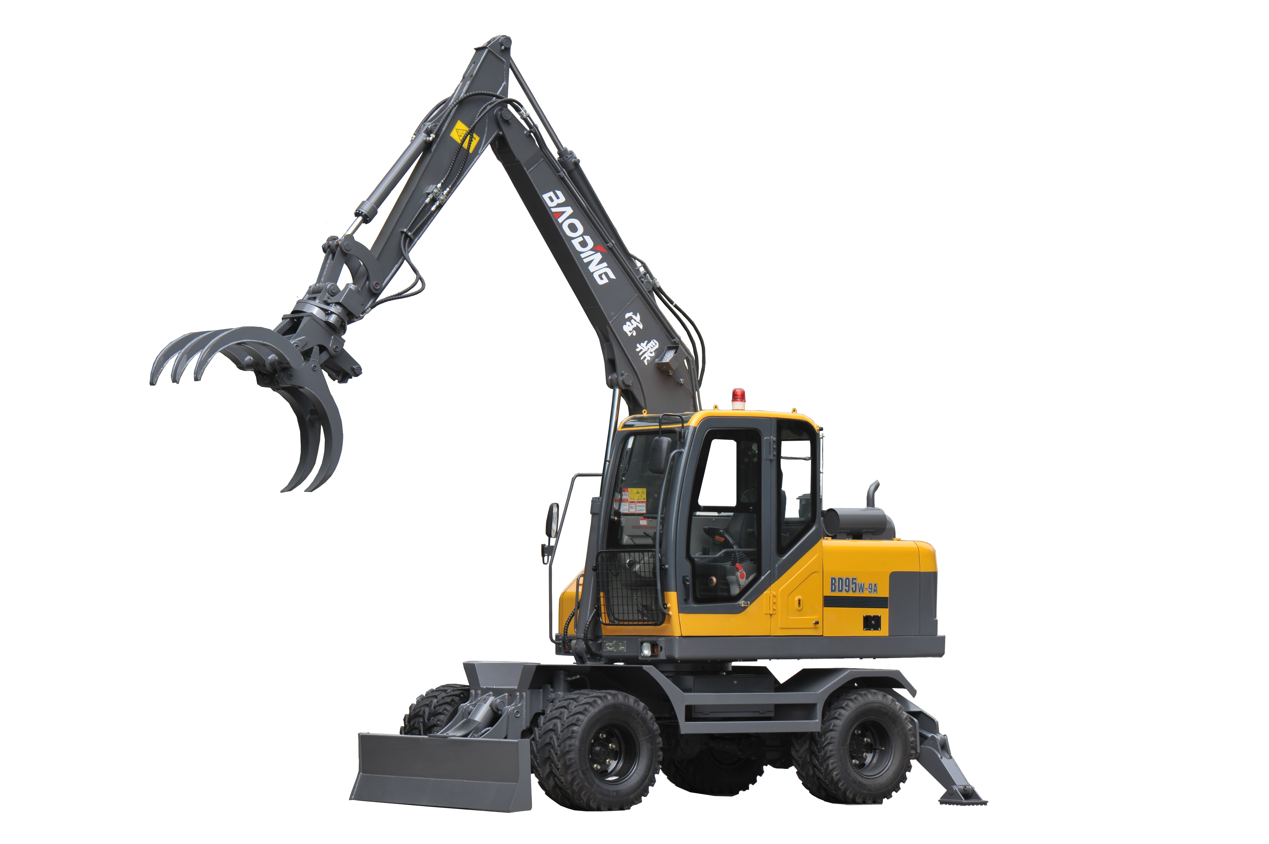 轮式抓木机领跑者 