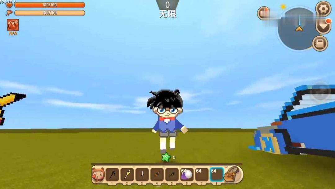 迷你世界:解锁”名侦探柯南“装扮礼包,还有比卡丘和擎天柱