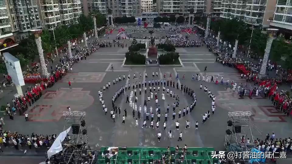 全民禁毒快闪活动,迎祖国70华诞,我爱你祖国!