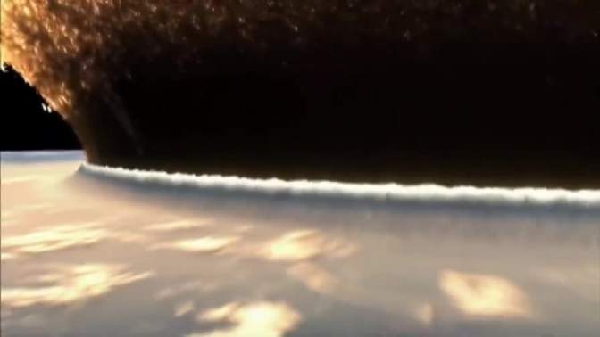 小行星撞地球的整个过程,科普视频!