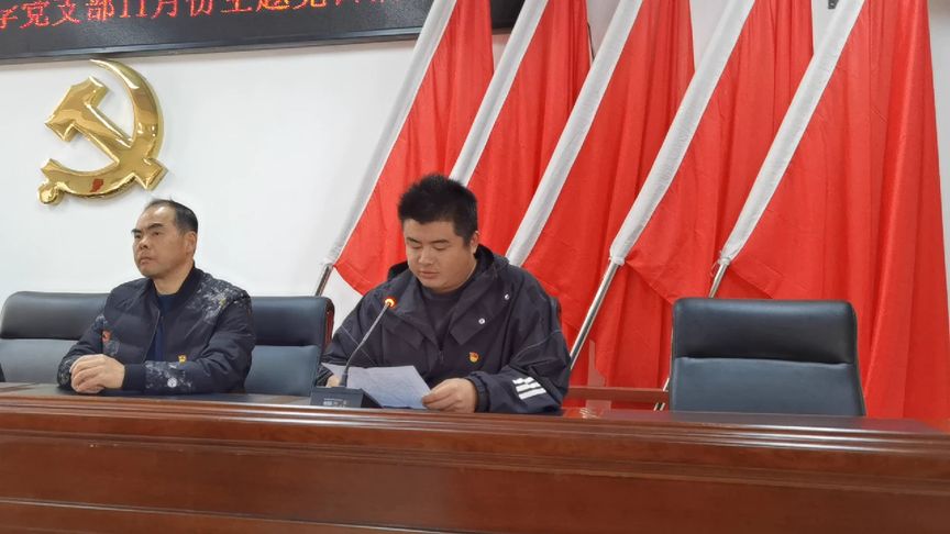 《对学生行为习惯养成教育的一点思考》学校党支部主题党日活动