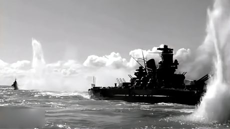 二战经典海战电影,盟军战舰偶遇大和号,美军绝无仅有的惨败!