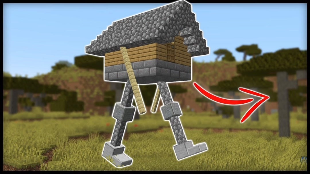 在我的世界里我的房子竟然离家出走了?我的世界模组