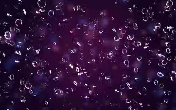 led背景 ▏v33 2k分辨率唯美浪漫圆环戒指粒子飘动蓝色梦幻婚礼爱情...