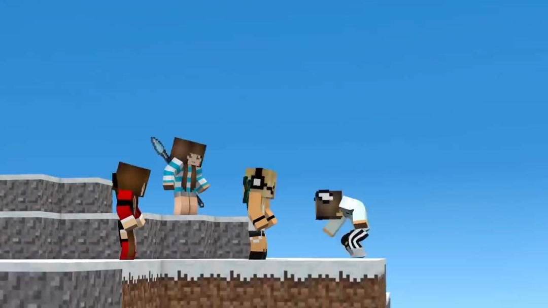 最好的黑客vs灵魂女孩 英雄歌曲《我的世界》的顶级歌曲