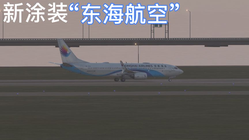 模拟飞行:新涂装:东海航空,也是深圳航空公司的