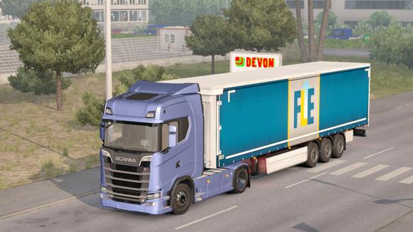 「干部来袭」欧洲卡车模拟2:Scania S730