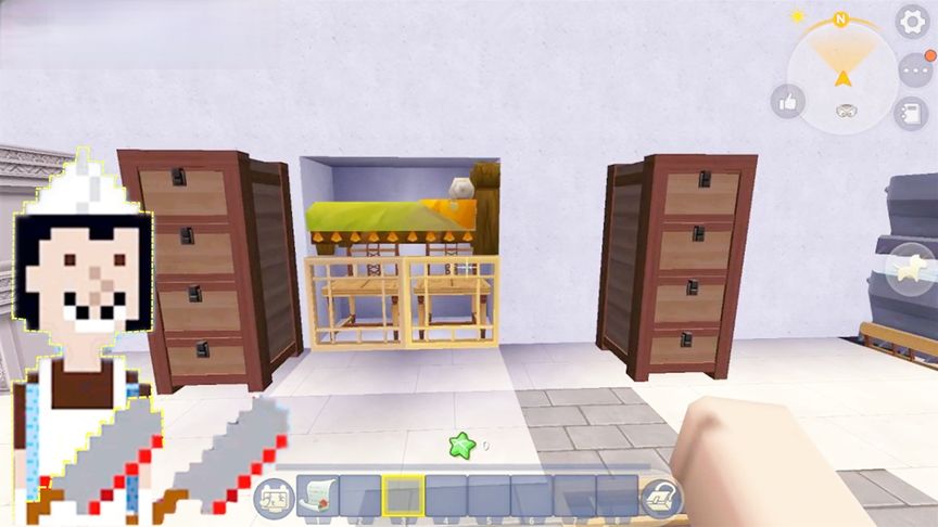 迷你世界《屠夫躲猫猫》入梦是躲藏者,看到屠夫在身边一次抓一人