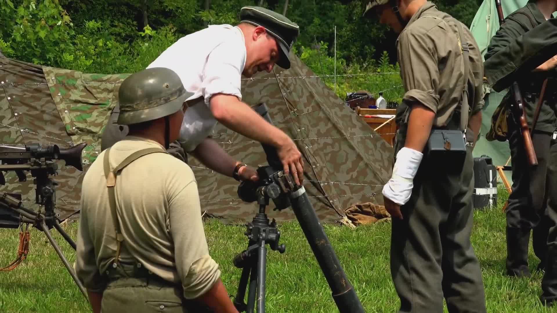 第二次世界大战德国陆军武器演示