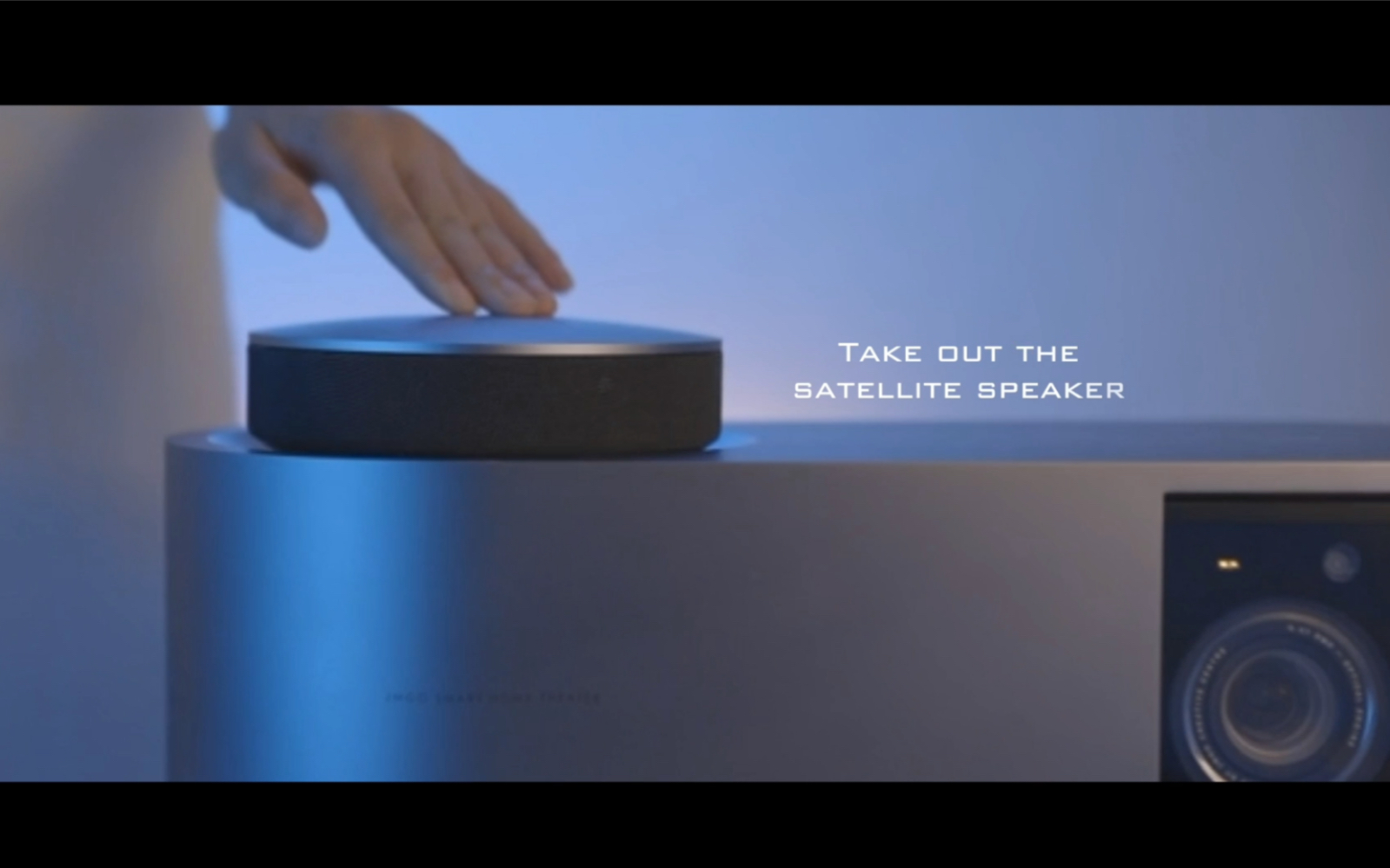 坚果投影仪X5-pro视频拍摄