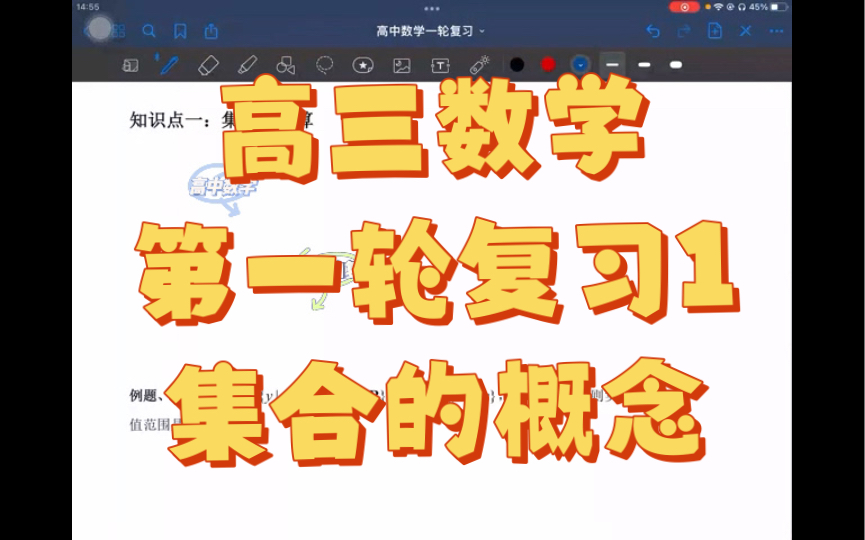 高三数学第一轮复习1(集合)